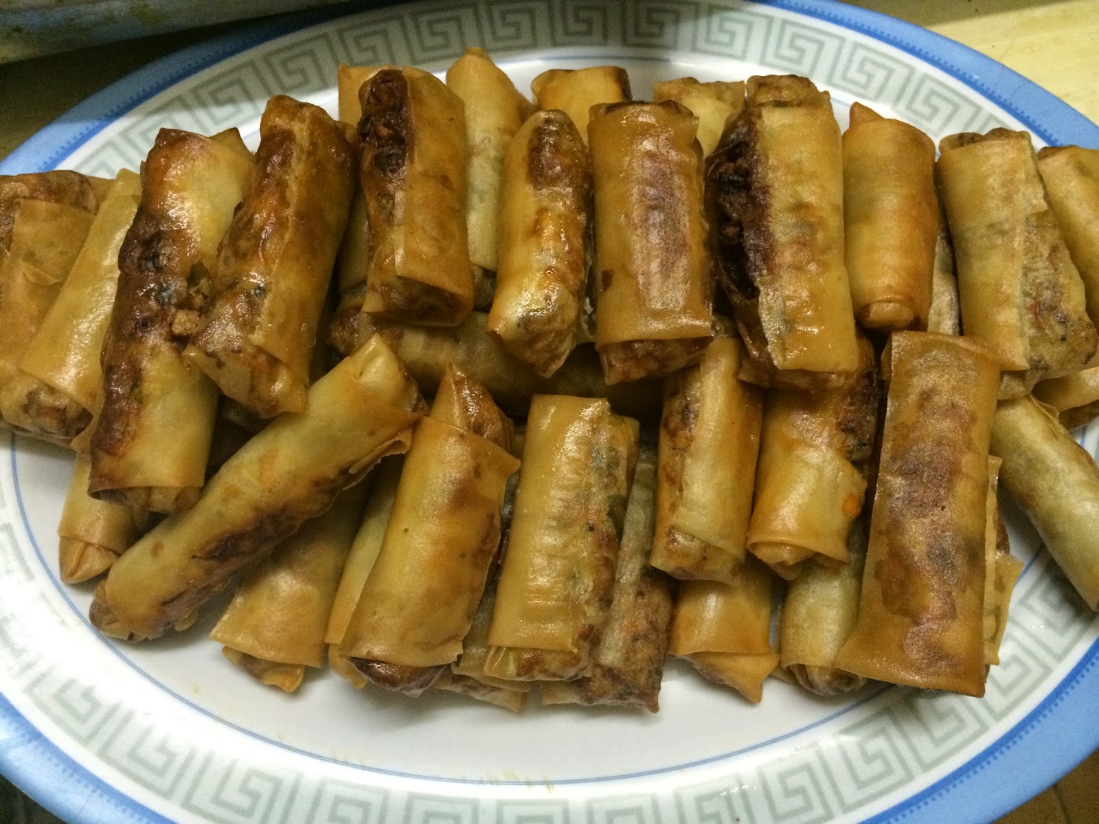My Cooking Habit: Lumpiang Isda (Fish Spring Rolls)