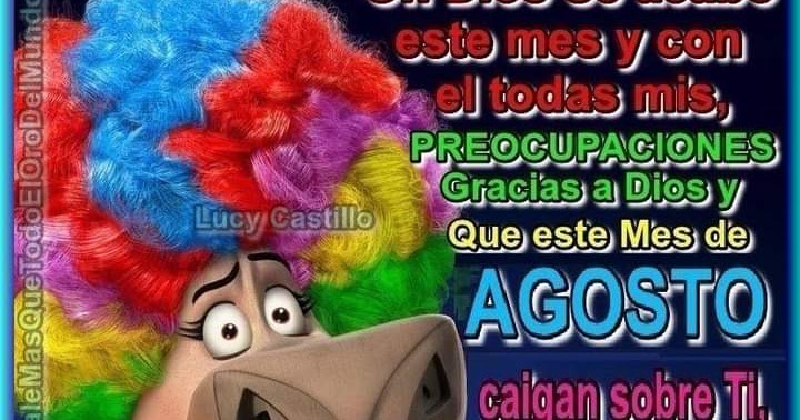 ADIÓS JULIO Y BIENVENIDO SEA AGOSTO!!🤗