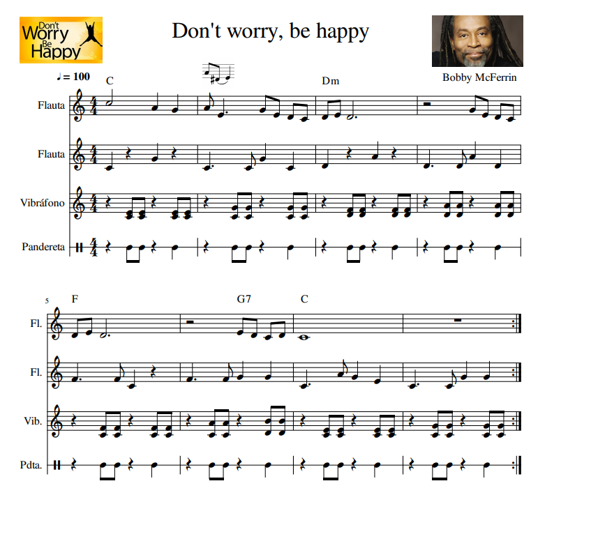 MÚSICA IES RAMÓN CID: 4ESO. DON'T WORRY BE HAPPY