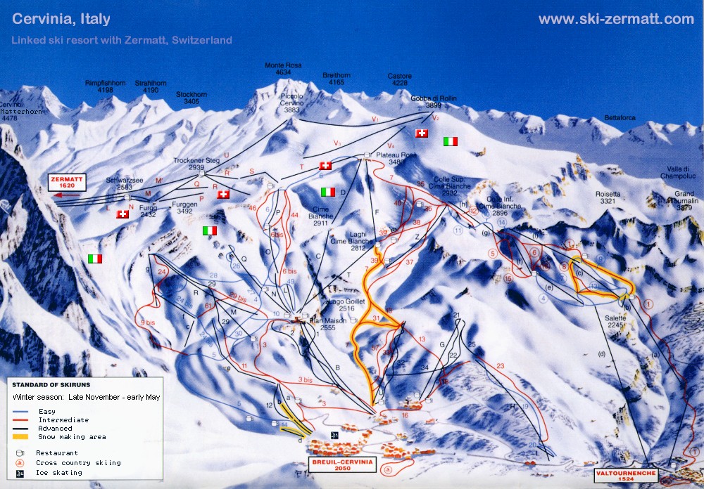 Cervinia - Valtournenche - Nevanorte - Nevasport.com