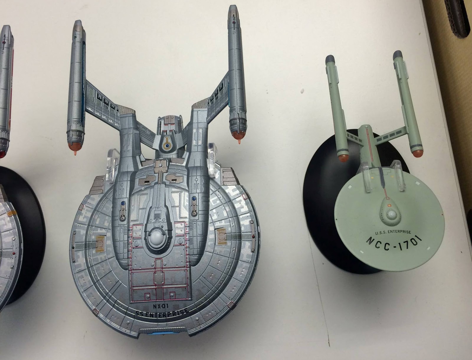 The Trek Collective: Starships Collection's NX-01 refit, Federation ...
