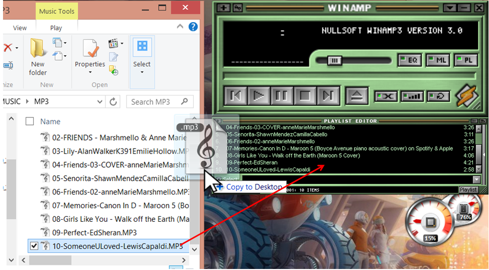 Mengatur Playlist, Equalizer Dan Crossfade Pada Winamp 3 - Niguru Indonesia