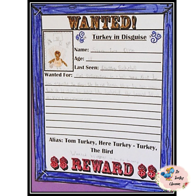 The Traveling Classroom: Turkeys In Disguise - Gobble - Gobble! {FREEBIE}