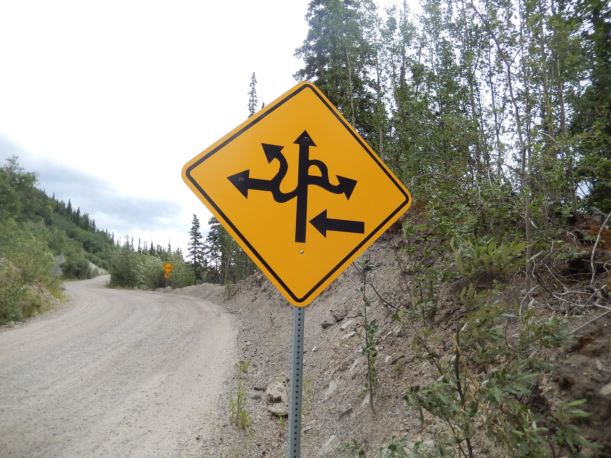Save Pleasure Island Blog: Trip Report: Alaska Road Department Signs