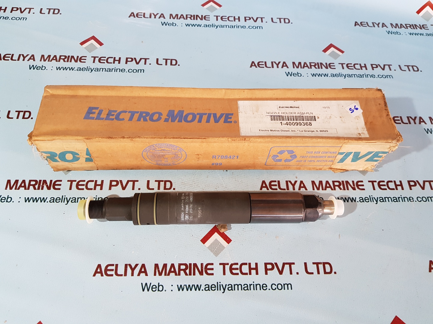 ELECTRO MOTIVE 1-40099368 NOZZLE HOLDER ASM-PLN - Aeliya Marine