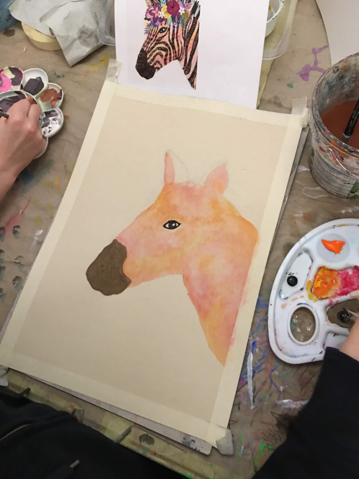 Art Room Britt: Mia Charro Animals with Floral Crown