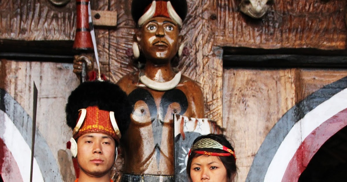 Phom Naga Traditional Dress / Attire Photos