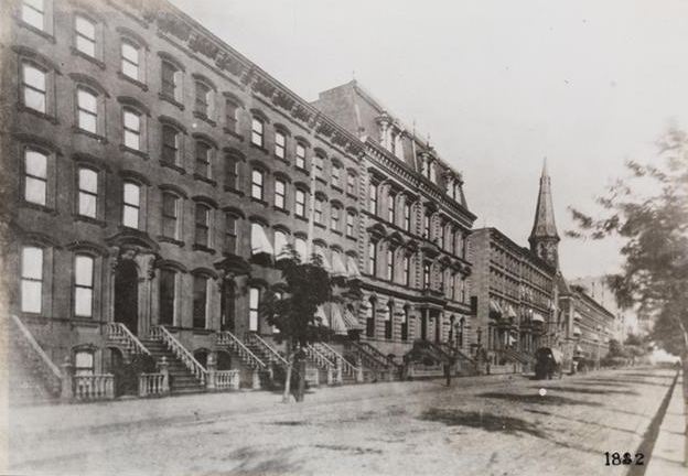 New York - History - Geschichte: 42nd Street 1882