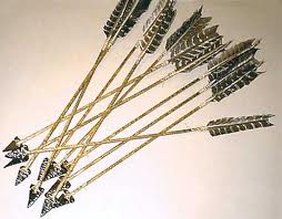 Armas y armaduras en España: Saetas y flechas