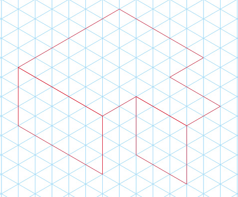 membuat isometric building di coreldraw - Terraligno