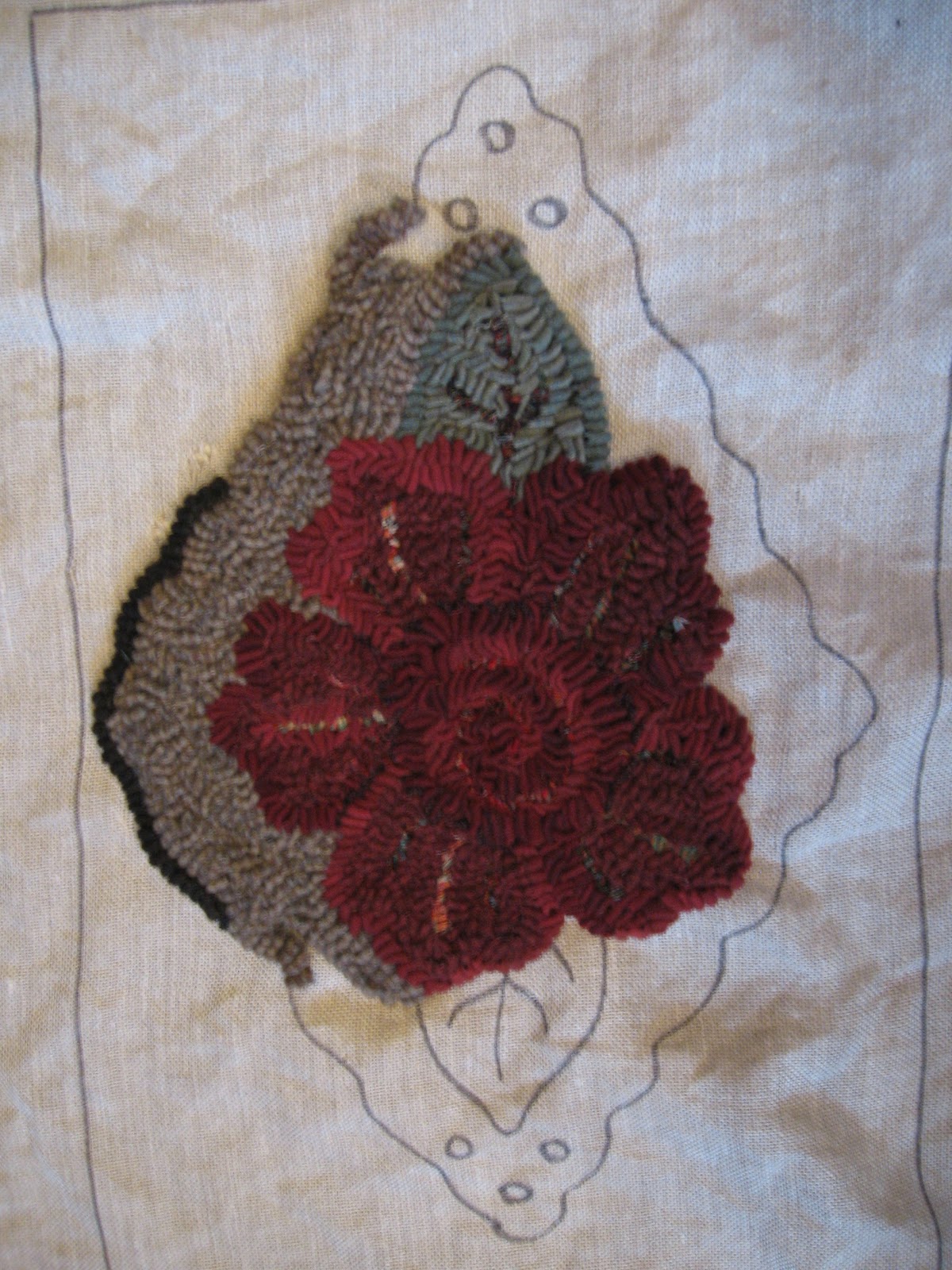 Country Freckles: WIDE TORN RUG CLASS