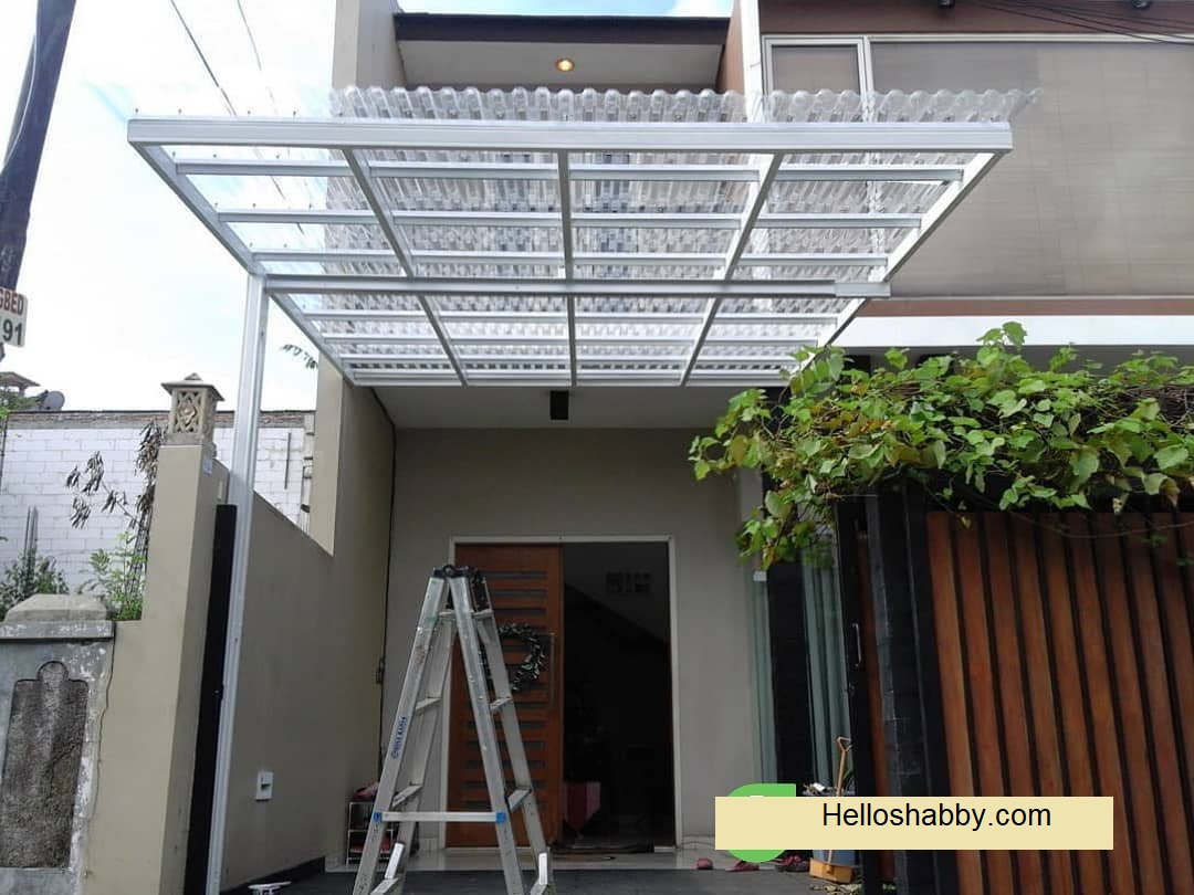 6 Desain Kanopi dengan Atap Transparan Spandek ~ HelloShabby.com ...