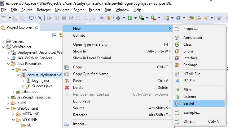 studyskymate : Request Dispatcher Servlet example in creating simple ...