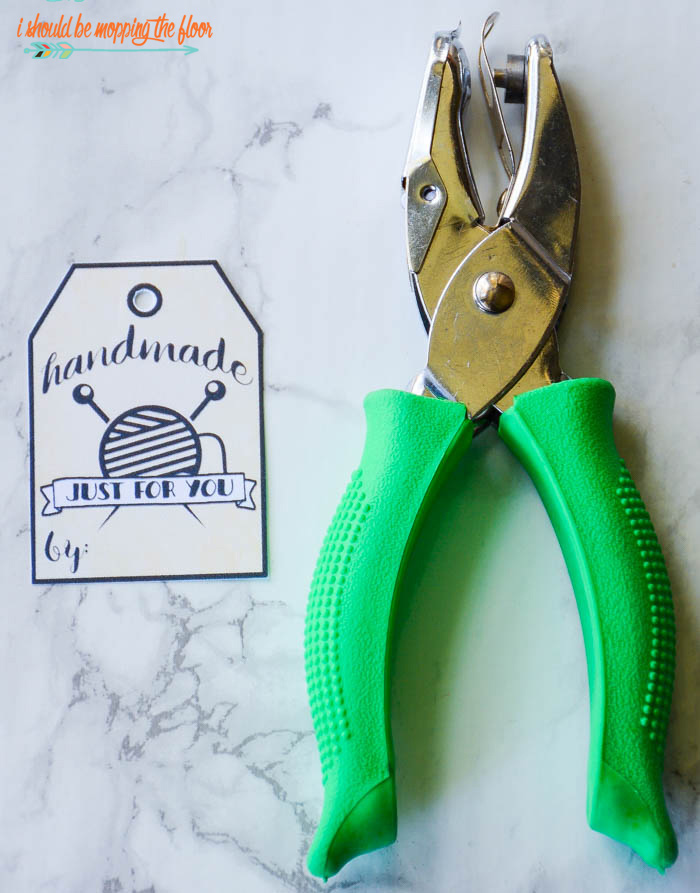Free Printable Handmade Tags | i should be mopping the floor