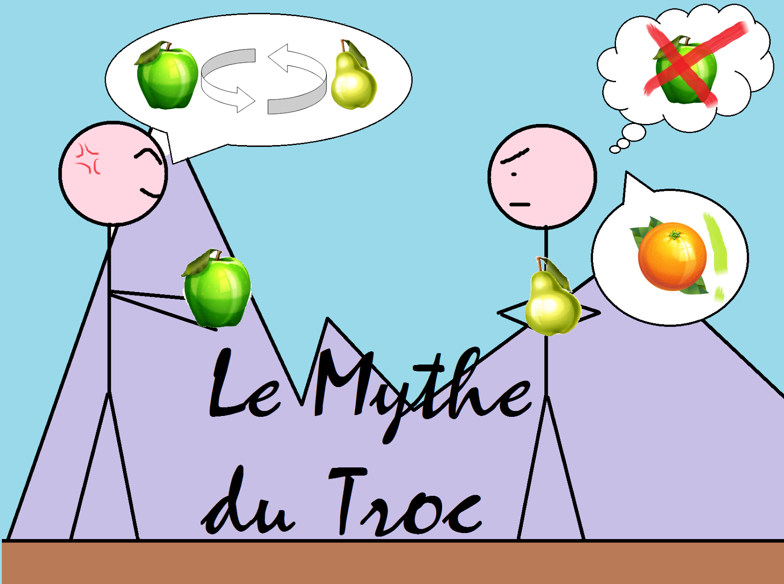 L'actualité de l'Economie décryptée: Le mythe du Troc