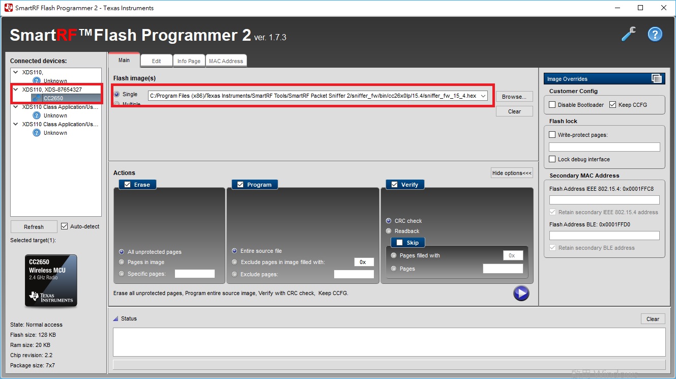 Sun May Sky: How to use LAUNCHXL-CC2650 to work with Wireshark as ...