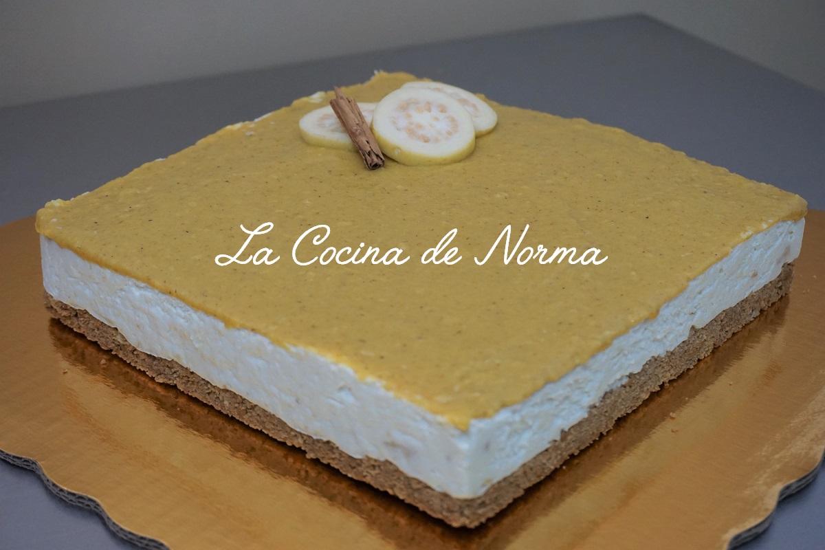 CHEESECAKE FRÍO DE GUAYABA - La Cocina de Norma