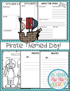 1st Grade Hip Hip Hooray!: Pirate Themed Day!