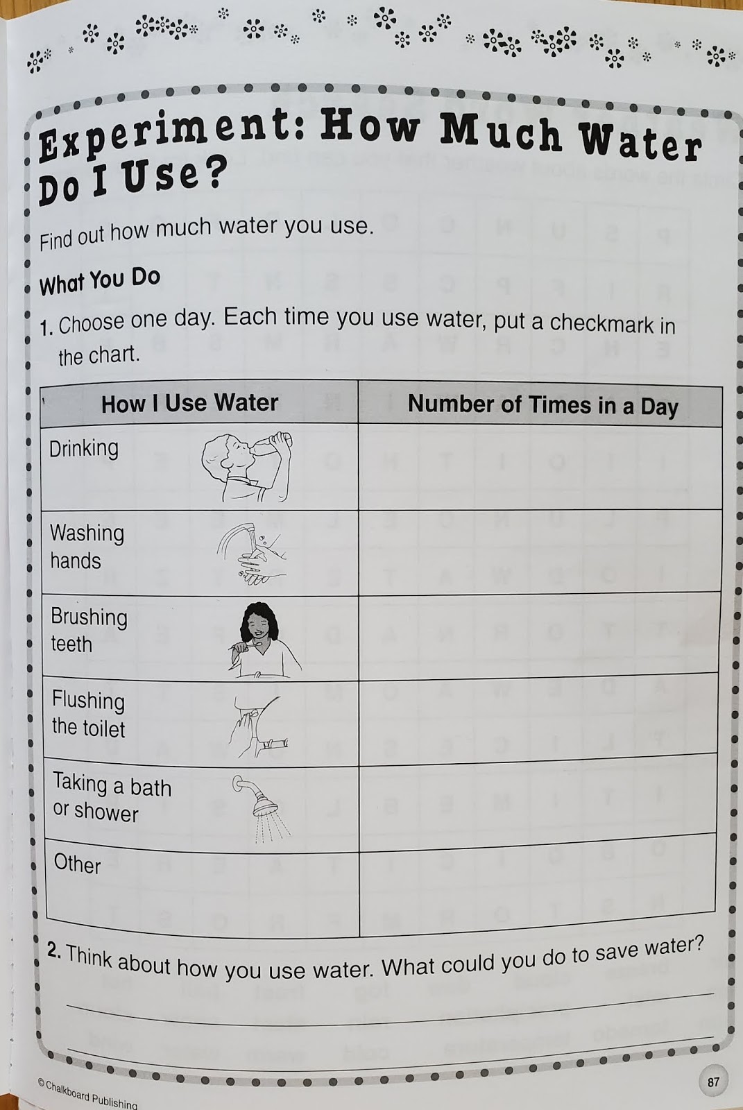 Grade 2 with Mrs. Wickson!: Experiment: How Much Water Do I Use?