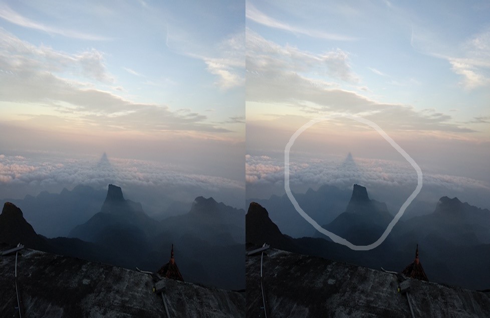 THE MOUNTAIN SHADOW PHENOMENON IN SRI PADA