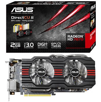 Gamerz Accessories: Asus AMD/ATI HD 7870 2 GB GDDR5 Graphics Card