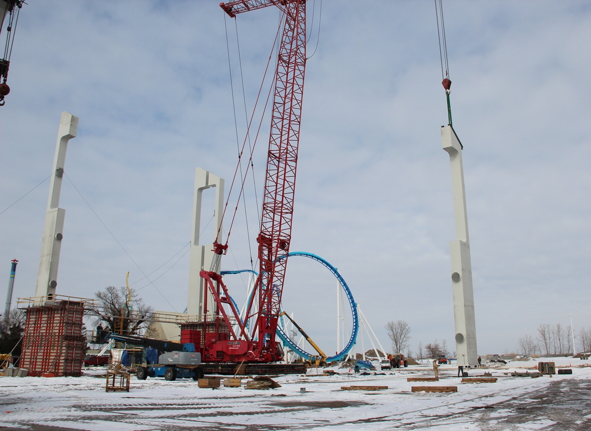 NewsPlusNotes: New Official GateKeeper Photos From Cedar Point