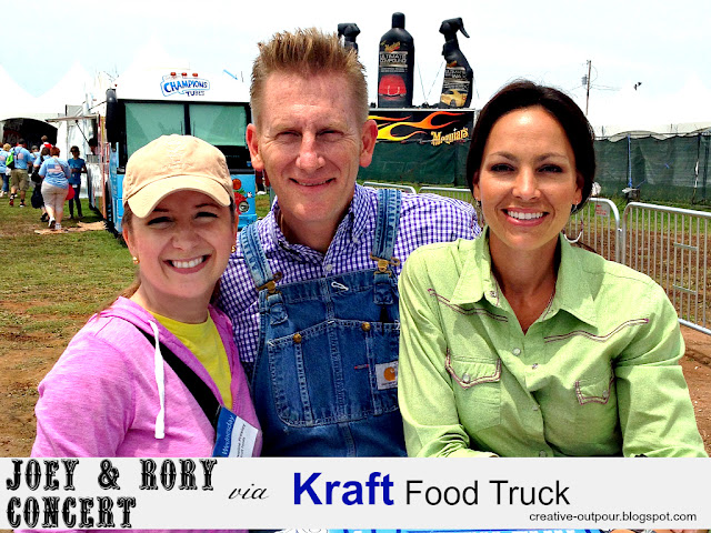Creative Outpour: Joey & Rory Concert via Kraft Food Truck