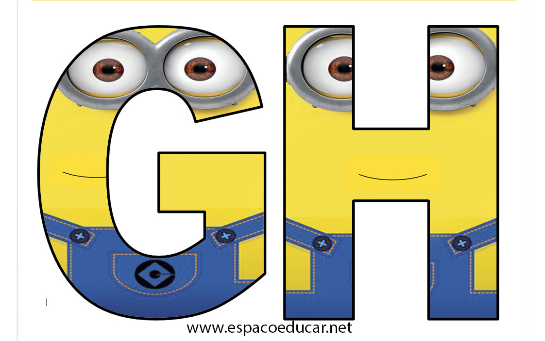 Abecedario De Los Minions Superheroes Para Imprimir Scrapbook Fonts Images
