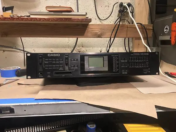 MATRIXSYNTH: Casio VZ-10M Rackmount Phase Distortion Synthesizer