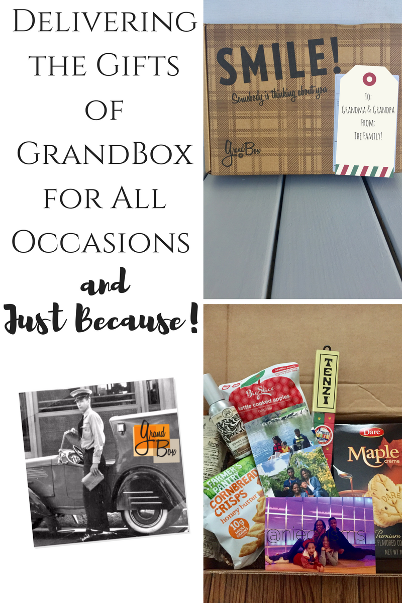Delivering the Gifts of GrandBox for All Occasions and Just Because!