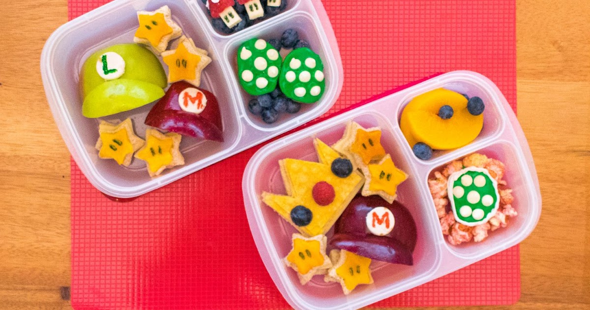 Lunchbox Dad: How to Make a Super Mario Bros. Food Art Bento Lunch!