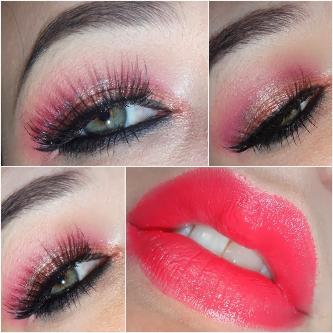 Tutorial Inspiração para o carnaval: Rosa com brilho! - Cuidados e ...