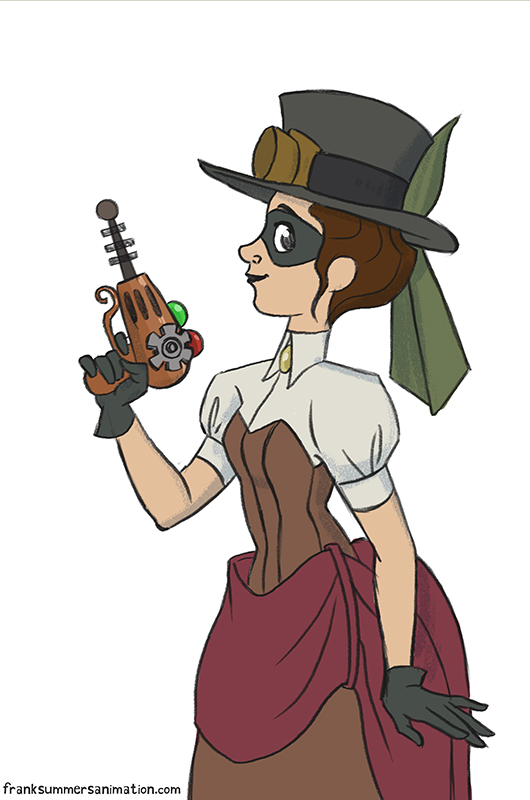 Frank Summers Animation: Veronica Daring - Hullabaloo