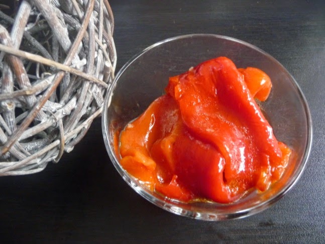 Papilles On/Off: Poivrons grillés au four, marinés à l'huile d'olive