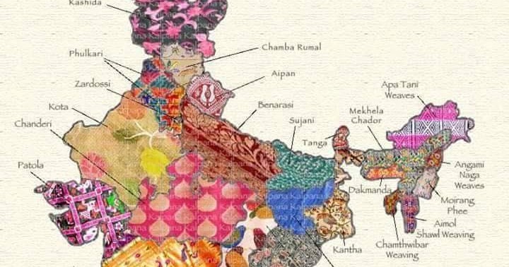 Asha Garg Indian Couture: Different Kind Of Fabrics & Weaving Of India ...