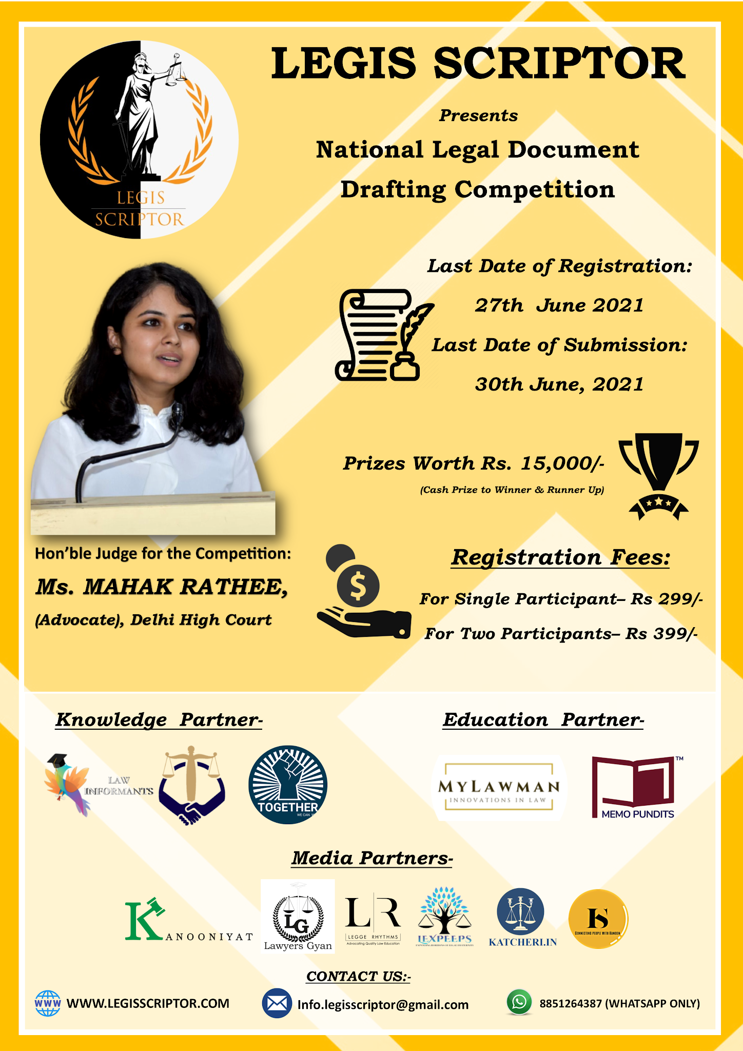 [Competition] National Legal Document Drafting Competition by Legis ...