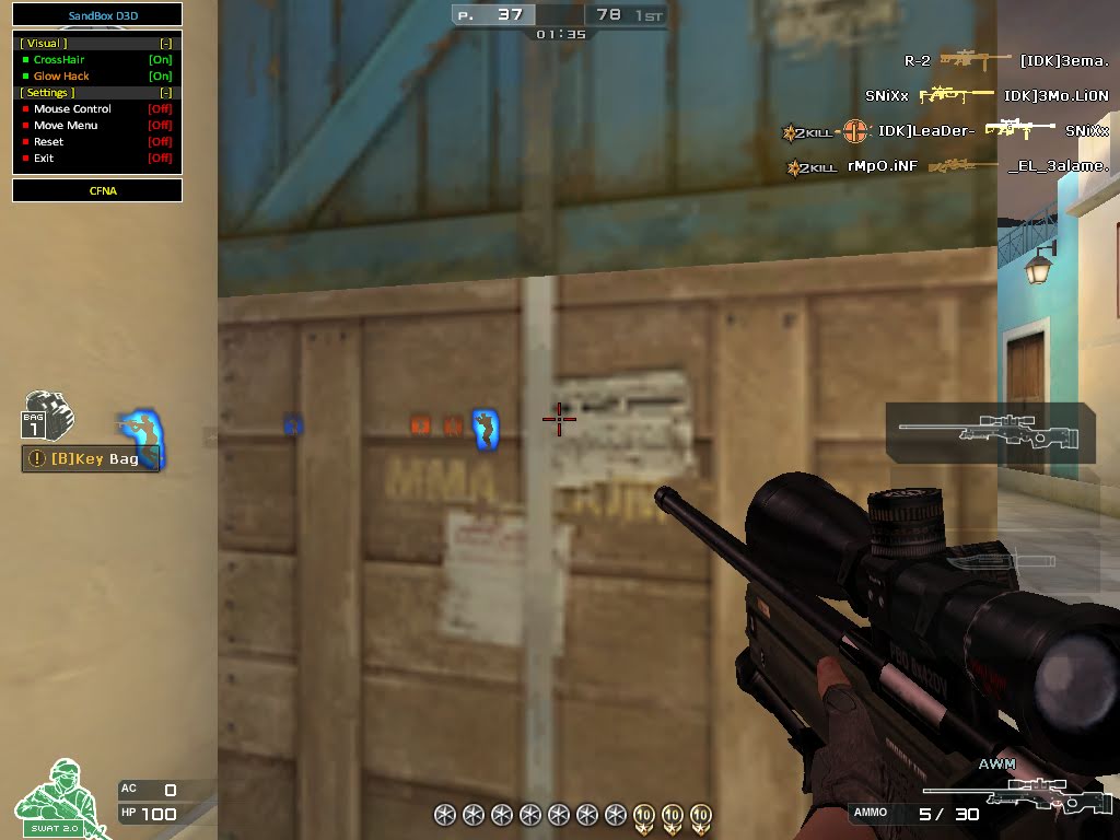 New Hack CF NA /West! | Glow Hack - Crosshair