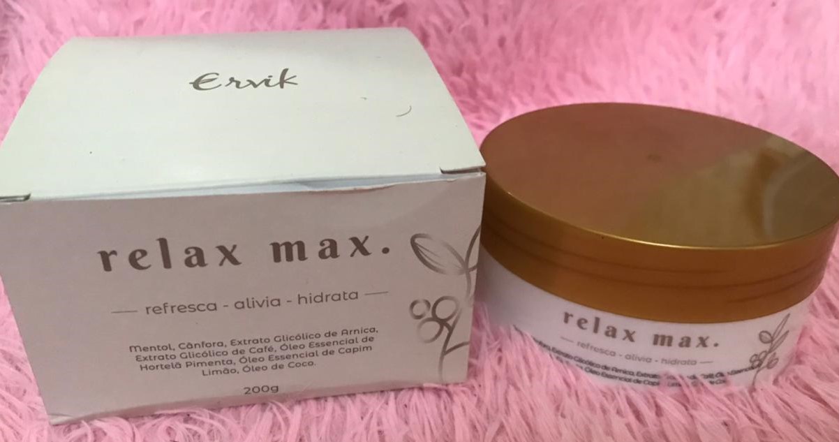 CREME CORPORAL RELAX MAX - Blogueira S.A.