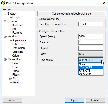 Informática UNED: Putty, Windows 10 and a serial connection