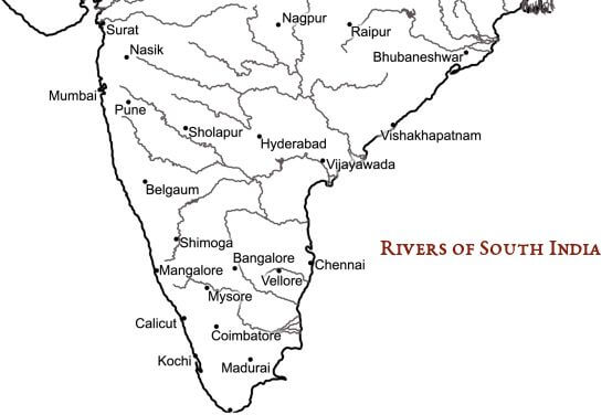 Rivers & Cities of South India