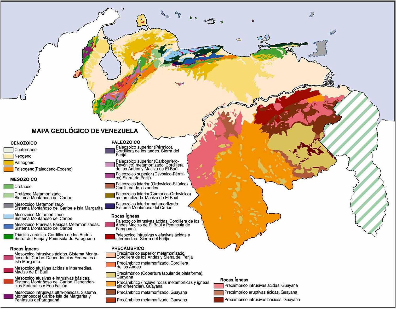 Historia Geológica de Venezuela