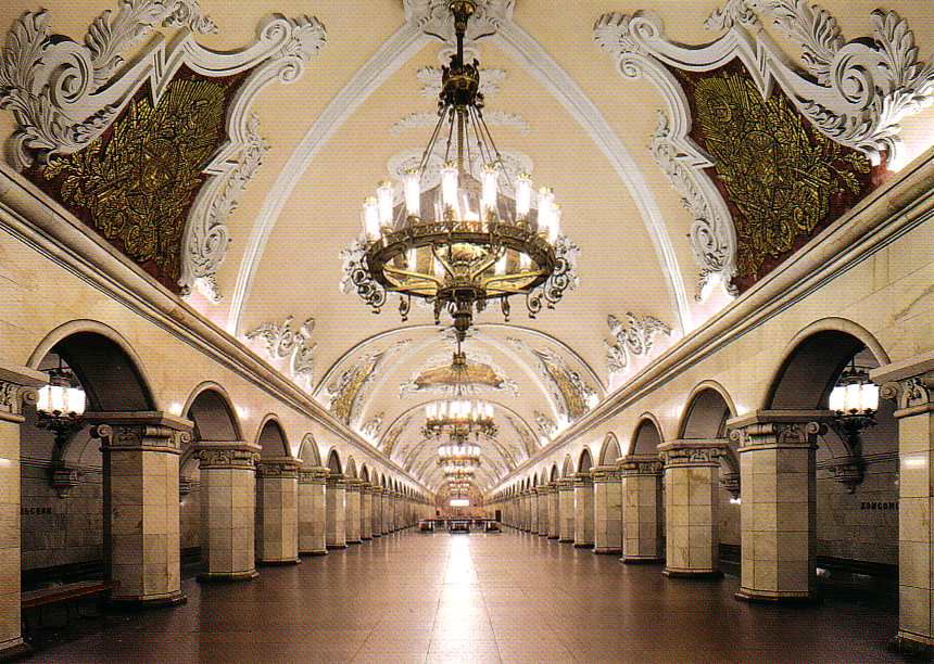 The Most Beautiful Moscow Metro - The Traveller