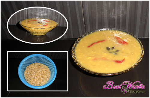 Resepi Kuah Kacang Dal Dhal Simple Sedap Buat Wanita