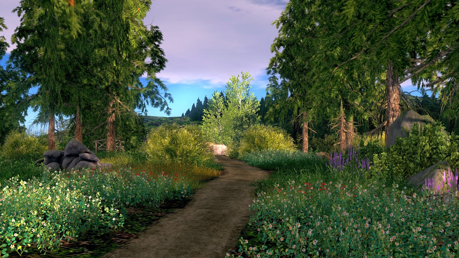 Echt Virtuell: Simtipp: A Touch of Scotland ~ Bluebell Coast