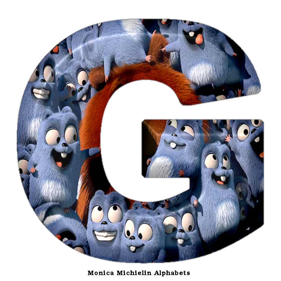 M. Michielin Alphabets: GRIZZY AND THE LEMMINGS CARTOON (ARIAL ...