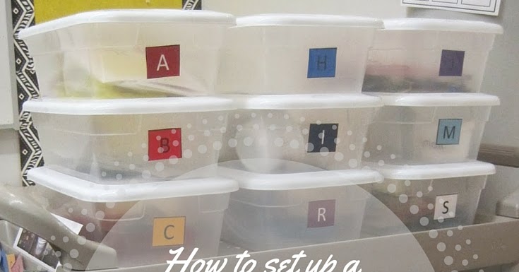 How to Set Up an Independent Work Box Station - Breezy Special Ed