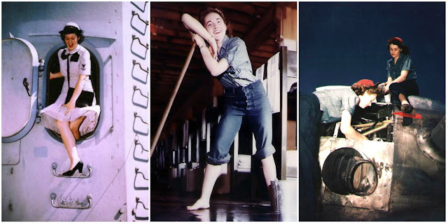 35 Rare and Fascinating Color Photographs of Navy WAVES During World ...