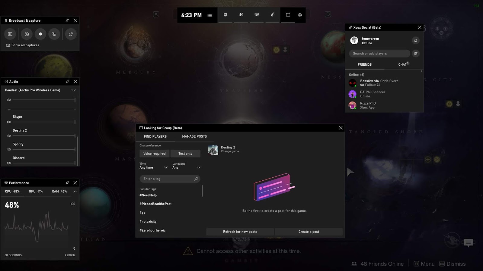 La nueva Xbox Game Bar de Microsoft se lanza para Windows 10 como una ...