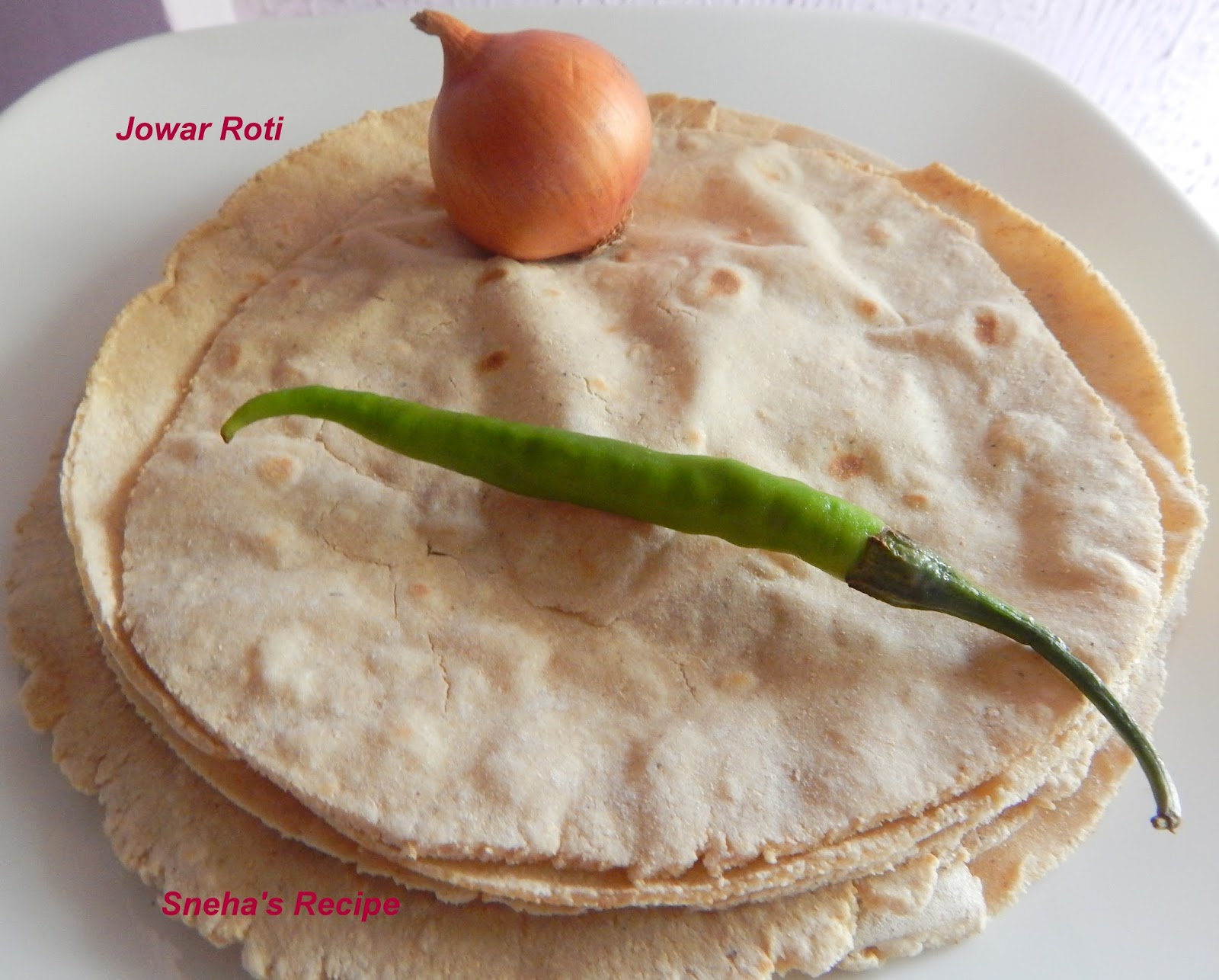 Jowar Roti - Sneha's Recipe