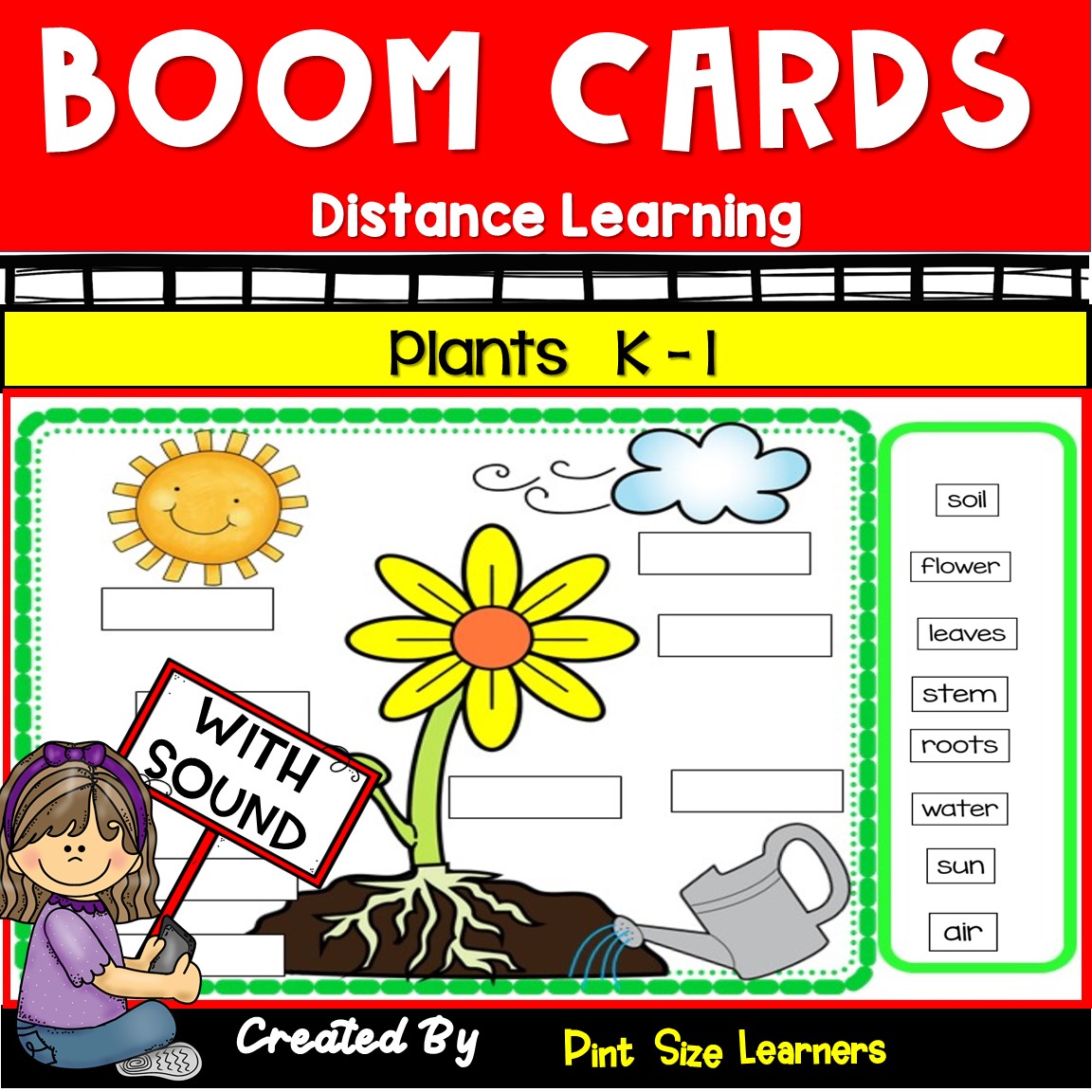 New Boom Cards for Spring - Pint Size Learners